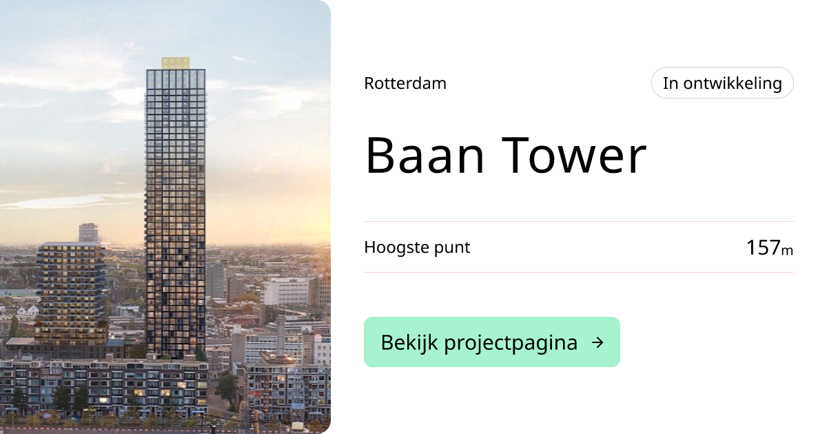 Baan Tower | Rotterdam | HoogWonen.nl