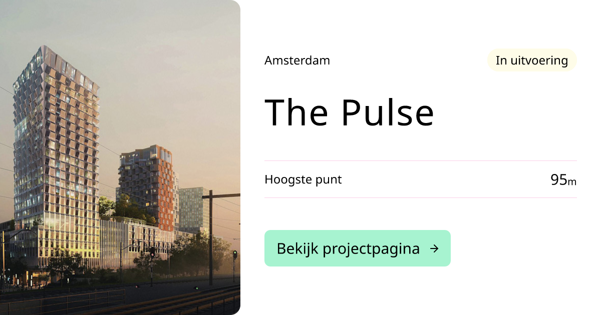 The Pulse | Amsterdam | HoogWonen.nl
